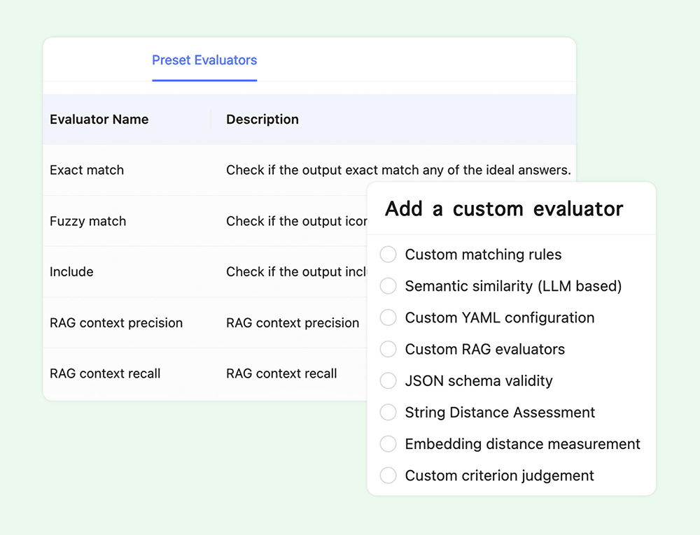 EvalsOne - Evaluate your Generative AI Apps Effortlessly